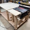 Workbench Plans - Flipping Miter Saw | Table Saw - Etsy