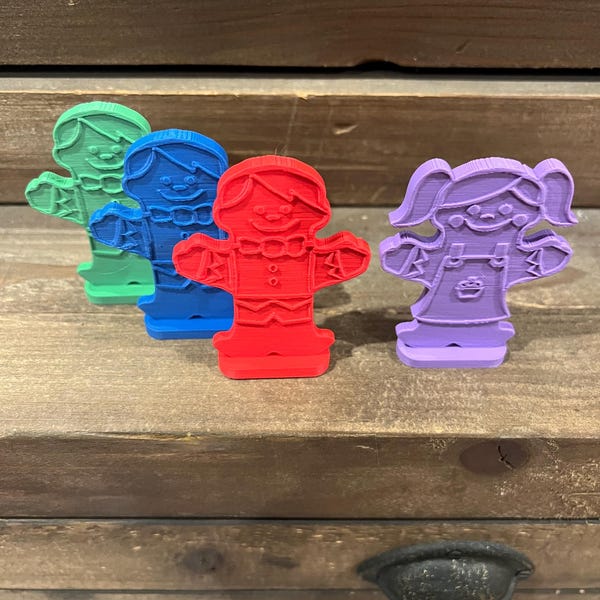 Oversized Candyland Game Pieces Full Set of 6 | Replacement Game Parts ...
