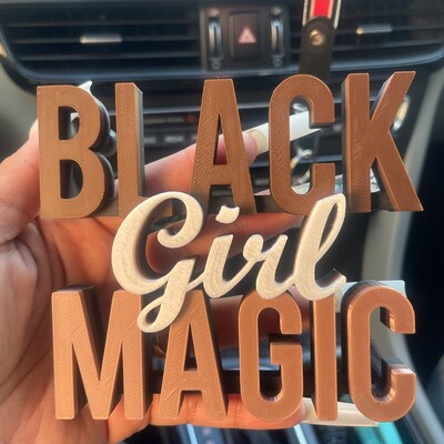 Black Girl Magic, Table Decor great Gift - Etsy