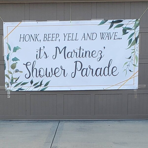 Boho Floral Bridal Wedding Congratulations Banner Wedding Bridal Shower ...