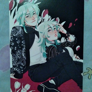 Dimitri X Felix Fire Emblem Three Houses Print A5 | Etsy