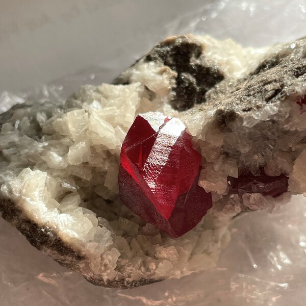 Water-clear Skeletal Calcite Hopper Crystal cup From Wenshan Mine ...