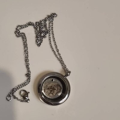 Custom Pet Fur Necklace Pet Fur Locket Necklace Dog Hair Memorial ...