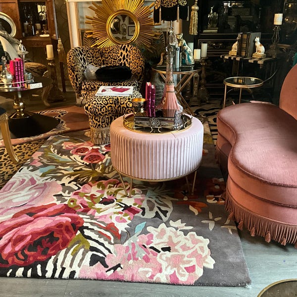 Hand Tufted Sanderson Stapleton Rug – Rosewood Handmade Wool Area Rugs ...