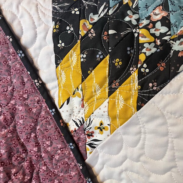 Road Map Quilt Kit Using Denim and Daisies by Fig Tree and Co- Moda-60 ...