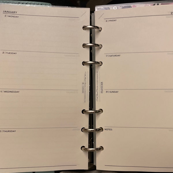 Printable Tracker Bundle Planner Insert, Weekly Tracker Page, Monthly ...