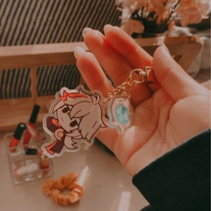 Genshin Impact Keychain Faruzan Razor Arataki Itto - Etsy