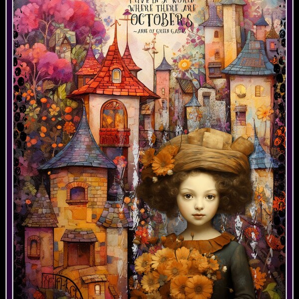 Victorian Ladies Autumn Scrapbooking Kit, 10 Elements, 6 Papers, Junk ...