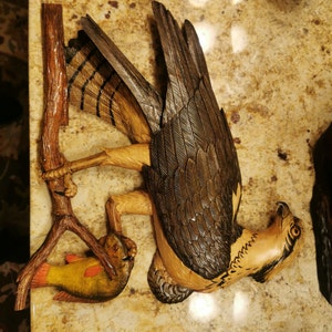 20 cm 3D wooden sculpture of fish Plotva Rutilus rutilus | Etsy