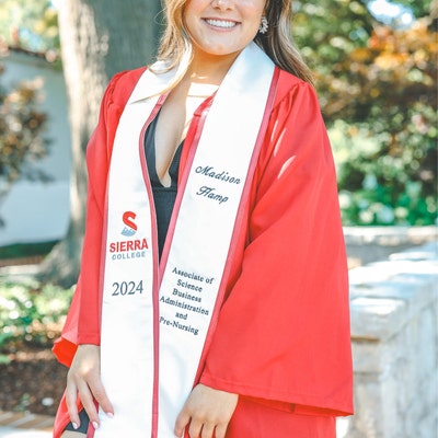 Custom Embroidery Graduation Stole Custom Personalized Stole Custom ...