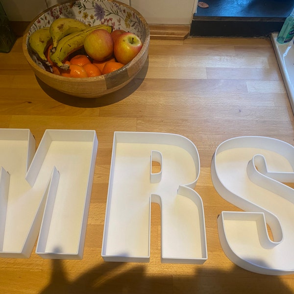 Fillable Letters Numbers, Fillable Letter Tray, Charcuterie Letters ...