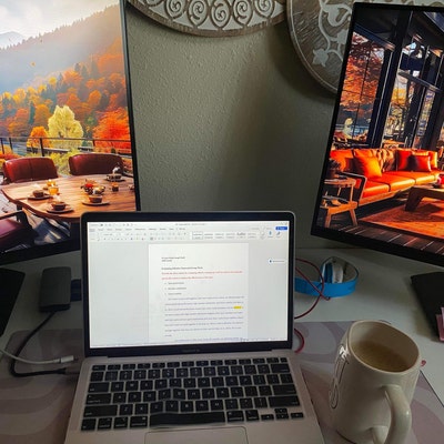 Cute Beige Desk Mat Checkered Y2k Aesthetic Desk Accessories Keyboard ...