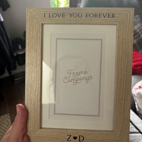 In Loving Memory Personalized Memorial Picture Frame in Memory of Loss ...