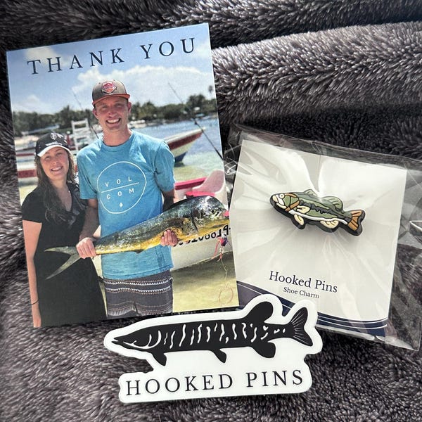 Snook - Fish Pin With Gift Box - Etsy