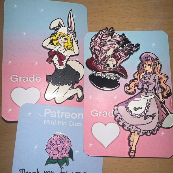 Girl Anime Hard Enamel Pin Filler Pin Cosplay Accessory Pin on Pin - Etsy