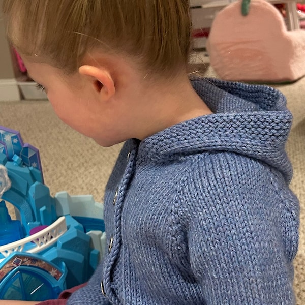 KNITTING Pattern-the Ivan Sweater (1/2, 3/4, 5/6, 7/8, 9/10, 11/13, X-s ...