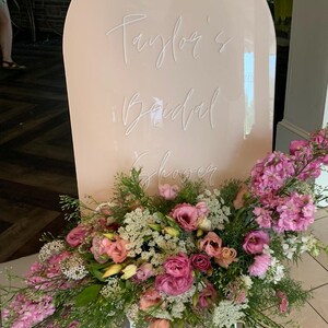 Wedding Sign Base Acrylic Sign Stand Event Sign Base Stand Welcome Sign ...