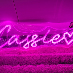 Custom Name Neon Sign Led Lights, Neon Sign Wedding, Neon Sign Wall ...