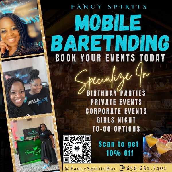 Editable Mobile Bartending Canva Flyer, Bartender Services Template ...