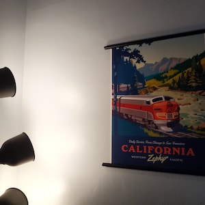 California Zephyr Train Poster | Unframed - Etsy