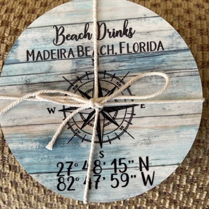 Lake House Drink Coasters Beach House Coasters Housewarming Gift ...