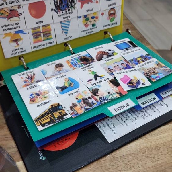 162 Symbol Flash Cards Visual Communication Photo Book, Autism Language ...