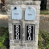 Hanging House Number Sign Driveway Address Sign Signpost - Etsy UK