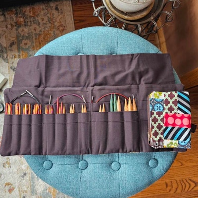Interchangeable Knitting Needle Case-knitting Needle Organizer-storage ...