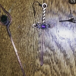 Copper Leaf Hair Stick, Elvish Fantasy Elven Leaf Wedding Hair ...