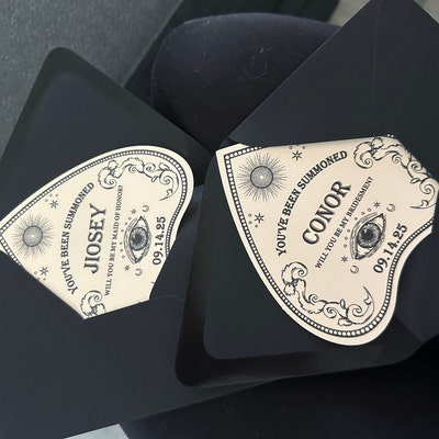 Bridesmaid Proposal Tarot Card Maid of Honor Proposal Card Will You Be ...