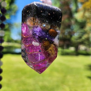 All Chakra Crystals Druzy DRAGON Orgone Altar/wall Decor, EMF 5G ...