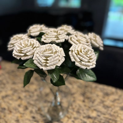 Oh Christmas Tree Book Page Paper Tree Book Art Holiday Decor Book ...