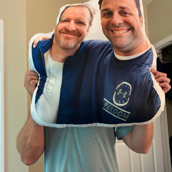 Custom Photo Body Pillow: Personalized Portrait Gift - Etsy