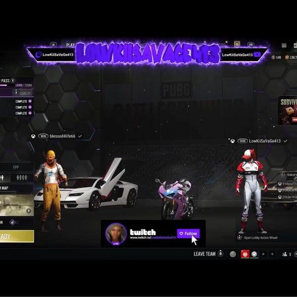 Custom Animated Kick Follow Button Popup Overlay - Etsy