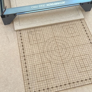 Basic Waste Grid 380x380 Mm Laser Machine. Ready Lightburn File. - Etsy