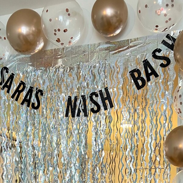 Personalized Nash Bash Banner Gold / Nashville Bachelorette Party ...