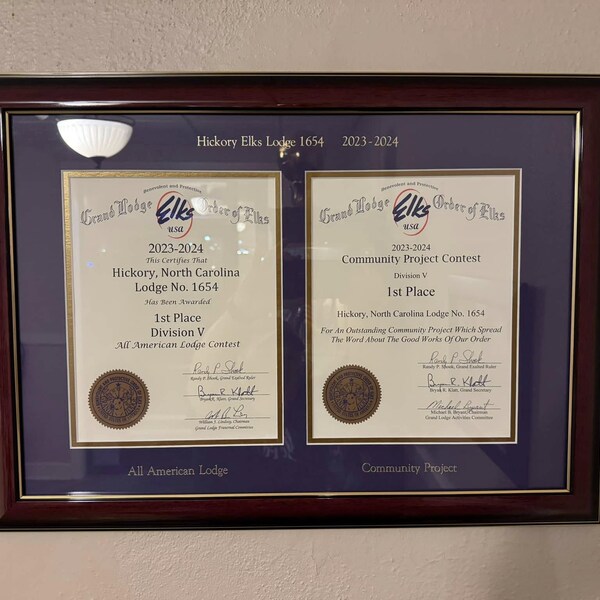 Custom Double Diploma Frame - Etsy