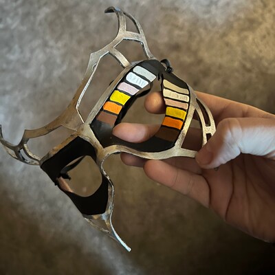 Dreaded Helmet Genuine Leather Mask - Etsy