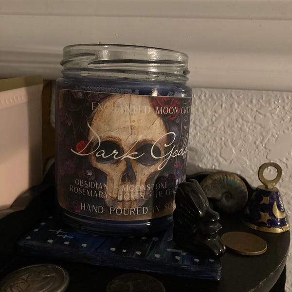 Hecate Candle, Dark Goddess, Witchcraft, Goddess of Witches, Intention ...