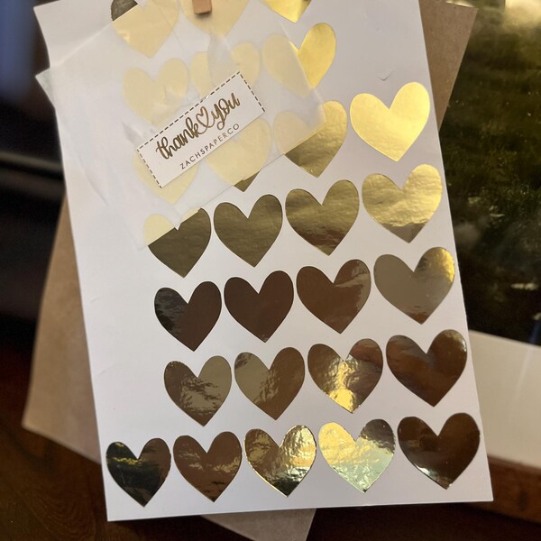 Set of 35 Real Gold Foil Stickers With 8 Colour Options, Crossed Arrow ...