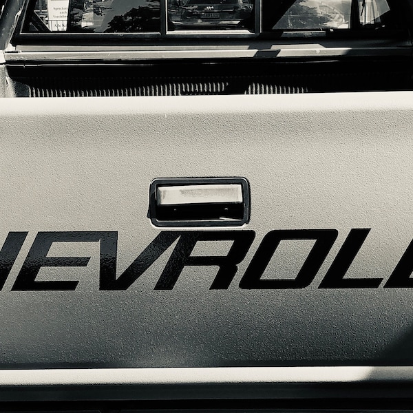 Chevrolet S-10 Chevy S10 Tailgate Decal "solid Color" +your Choice of ...