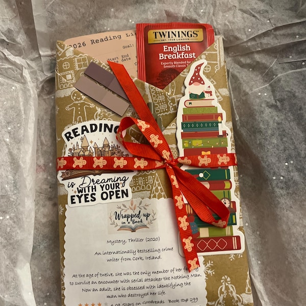 Wrapped up in a Book- Blind Date Book Holiday Edition - Etsy