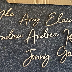 Personalised Place Names Wooden Place Names Unique Wedding - Etsy UK