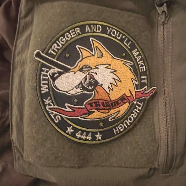 AC7: Skies Unknown, 'trigger', Military Morale Patch - Embroidered 2.0 ...