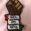 Black Lives Matter Fist, Exclusive Afrocentric Patch, BLM, Size 3, Iron ...