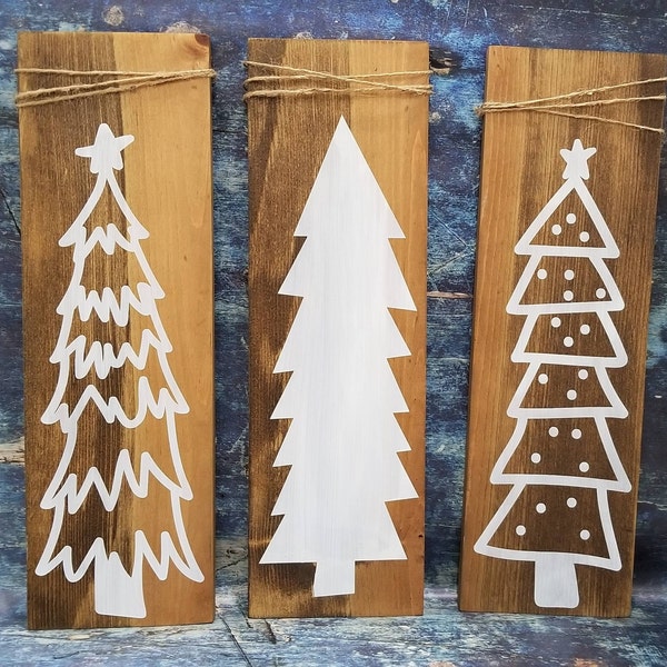 Christmas Tree SVG Rustic Hand Drawn Christmas Trees Hand Drawn ...