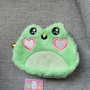 The Froggy Pouch-froggy Bag-frog Bag-frog Purse-women Plush Bag-cute ...