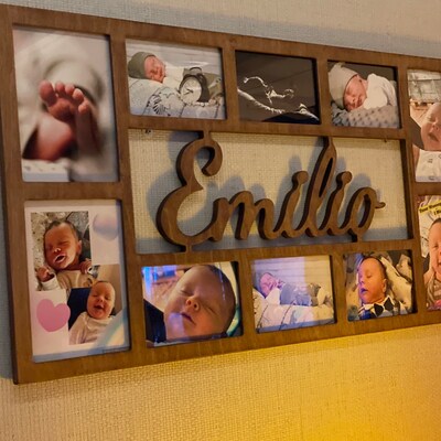 Custom Collage Photo Frame Personalized Picture Frame - Etsy