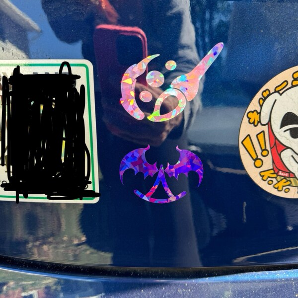 Moogle Vinyl Peeker Sticker Final Fantasy Car Safe - Etsy