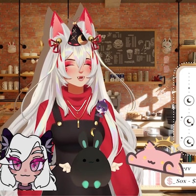 Blobs Chat Widget With Alerts Minimal Fully Customizable - Etsy